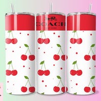 Cherry Coquette Clipart Bundle. Sublimation. Watercolor Illustration ...