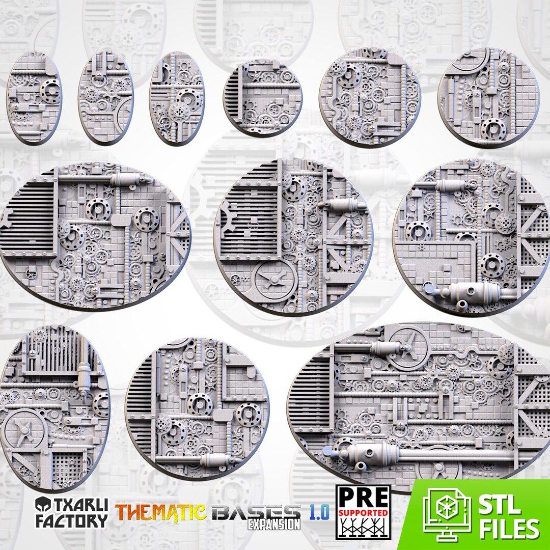 Steampunk Thematic Bases | Pack of 10 - Etsy