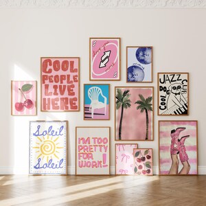 200 Preppy Gallery Wall Art Prints | Retro Eclectic Decor (digital ...