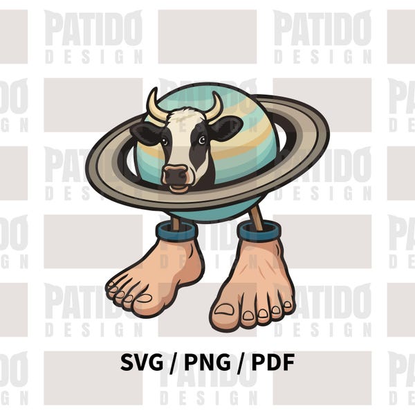 Marine Jupiter Cow - Etsy New Zealand