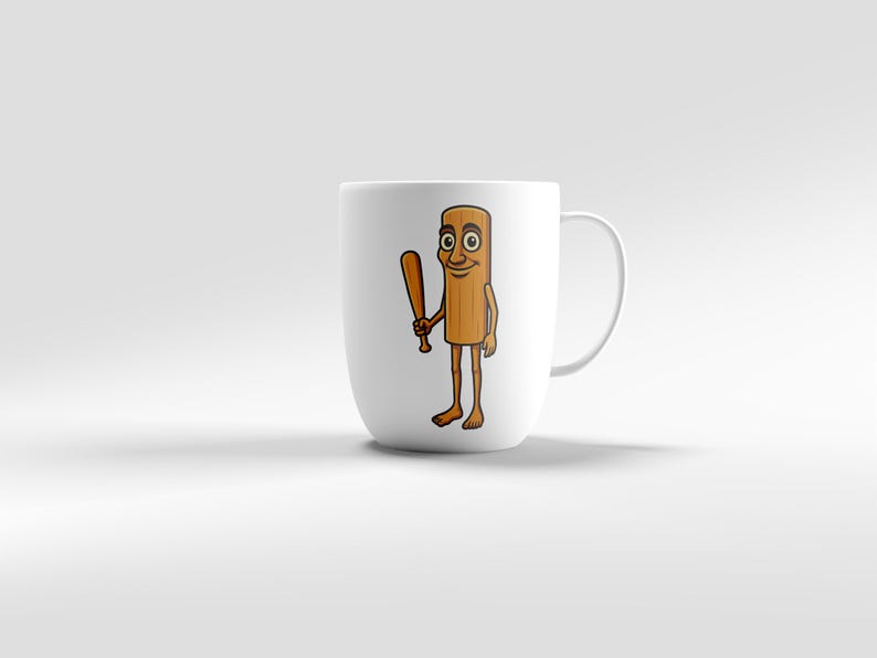Tung Tung Sahur Funny Bat Stick Man Meme SVG PNG PDF | Weirdcore ...