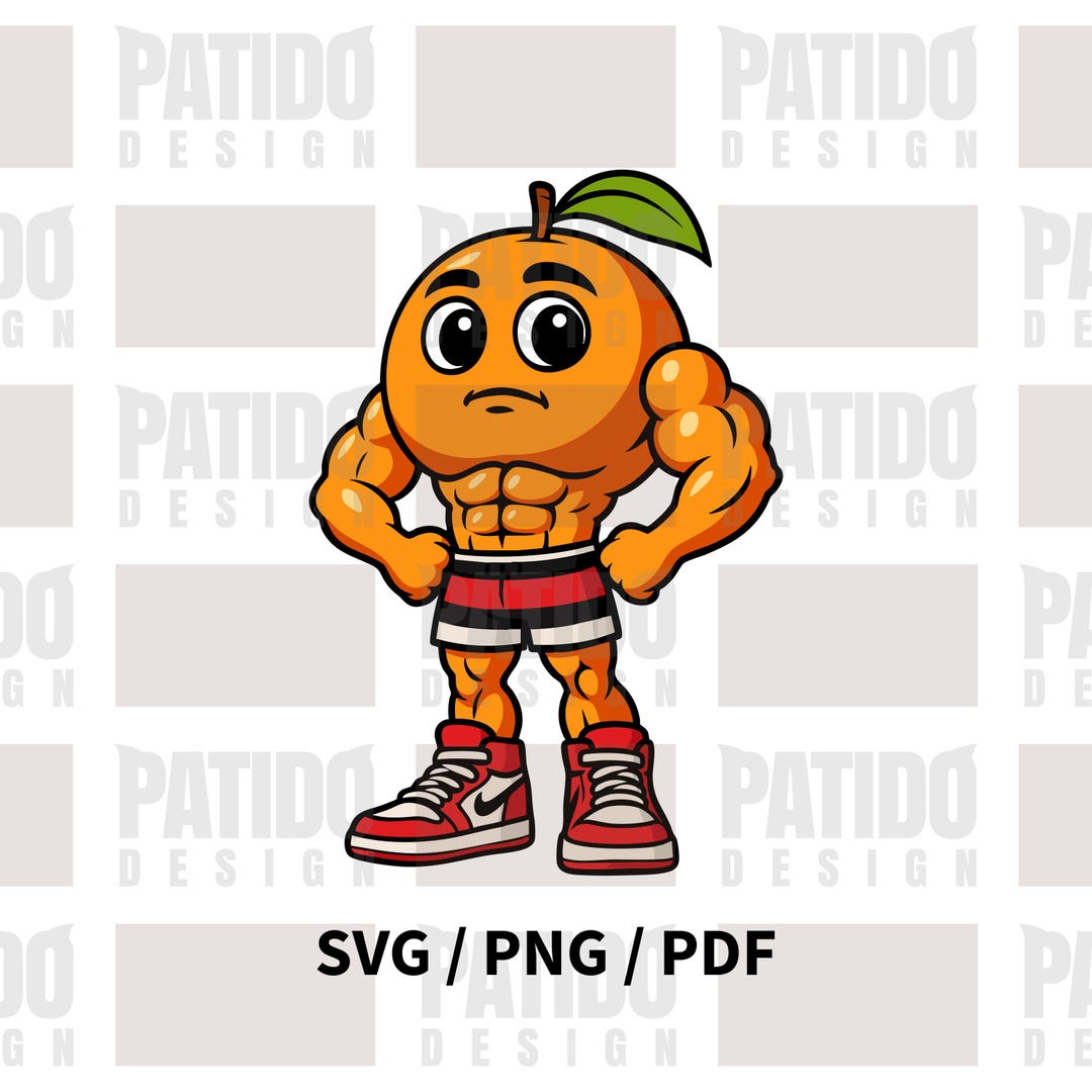 U Din Din Din Din Dun Ma Din Din Din Dun Buff Orange Meme SVG PNG PDF ...