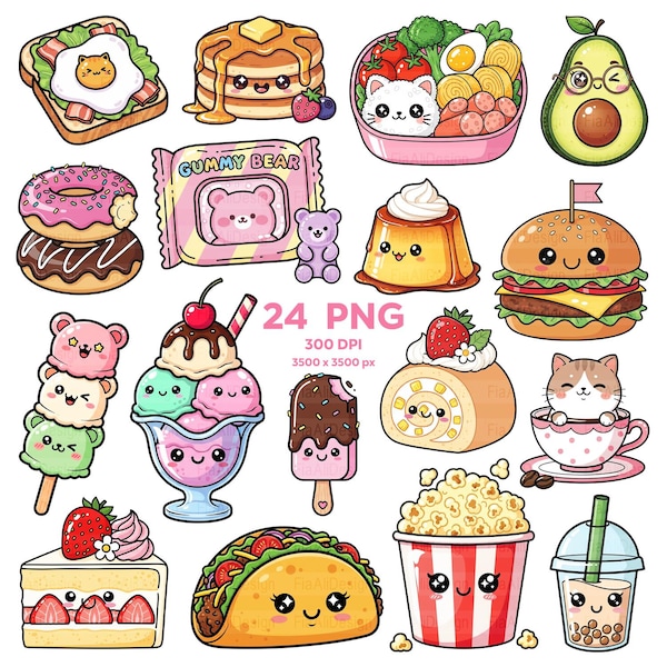 Food Clipart - Etsy