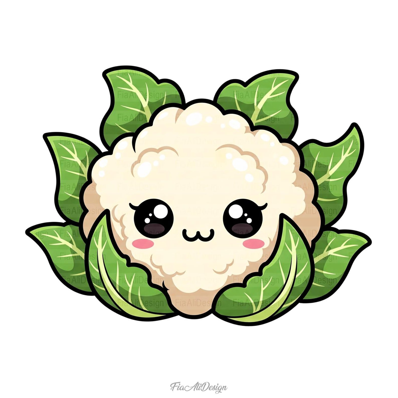 Cute Veggie Friends Clipart, Kawaii Vegetable Clipart Set, Cute ...
