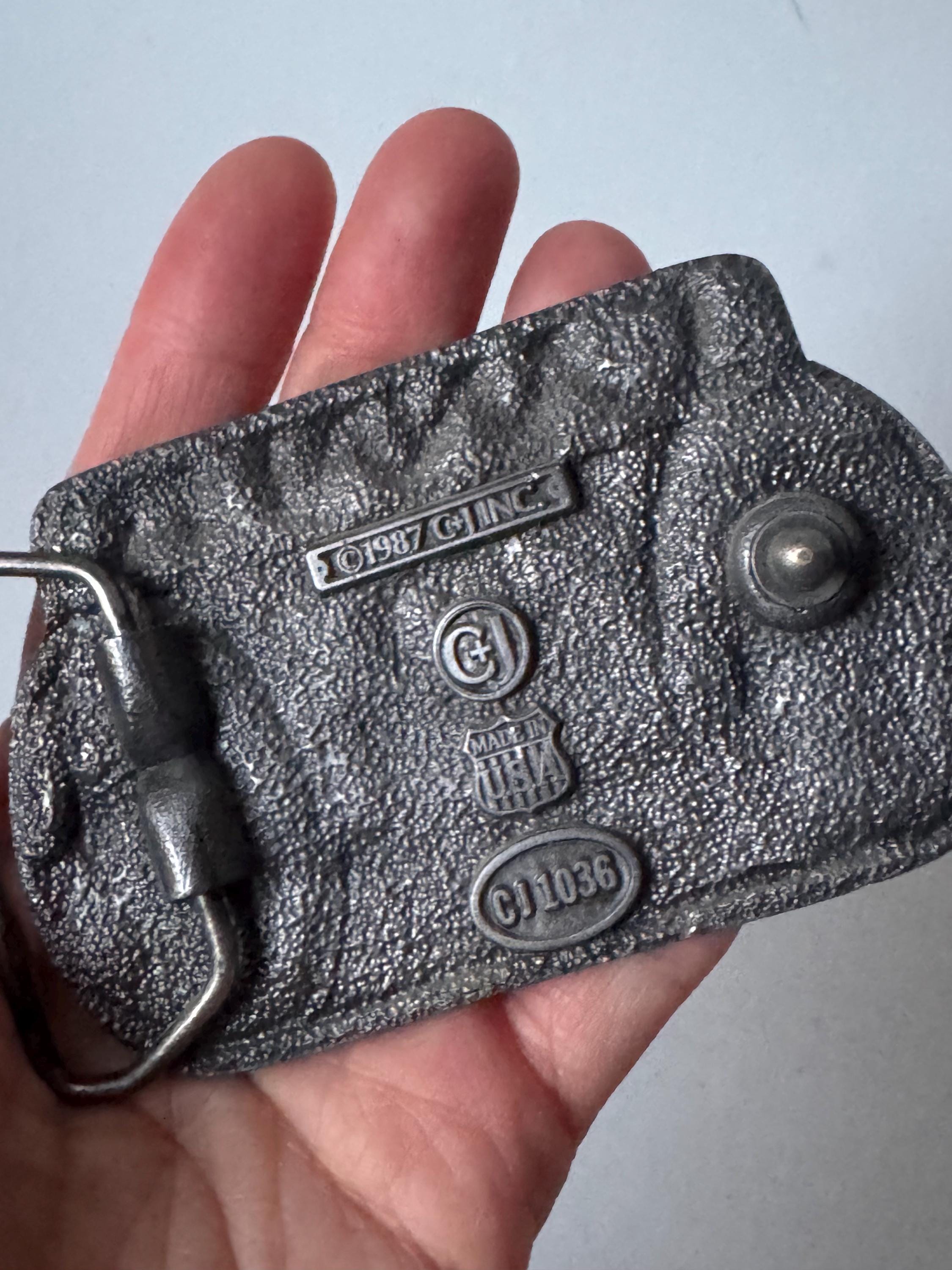 Vintage Collectible Belt Buckle, 1987 Canada Pewter Belt Buckle - Etsy