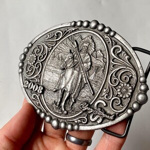 Vintage Calgary Stampede Belt Buckle: Native American Horse Pewter - Etsy