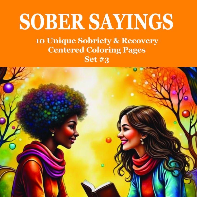 Recovery Coloring Pages - Etsy