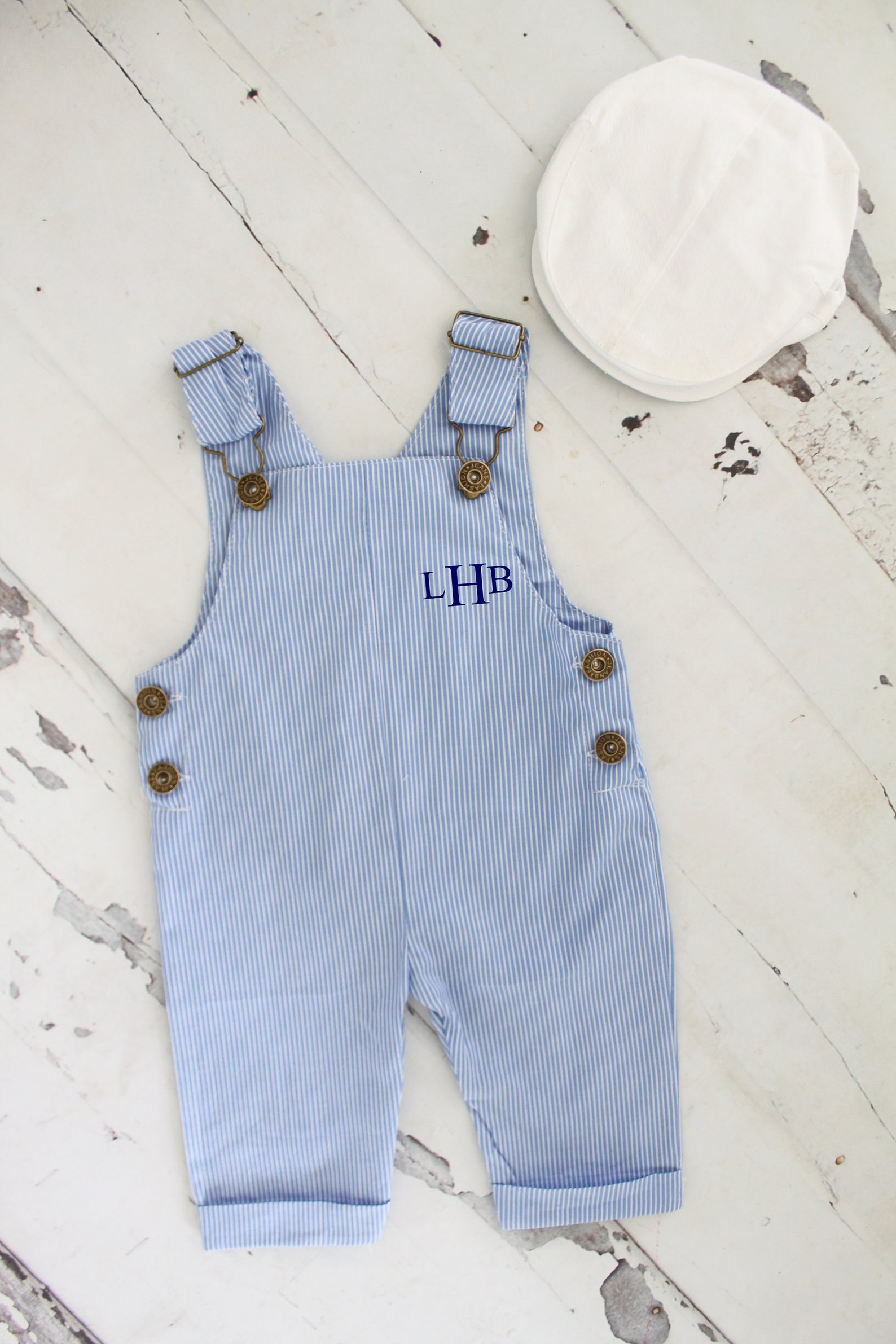 Easter Baby Boy Overalls Romper With Monogram or Name. - Etsy