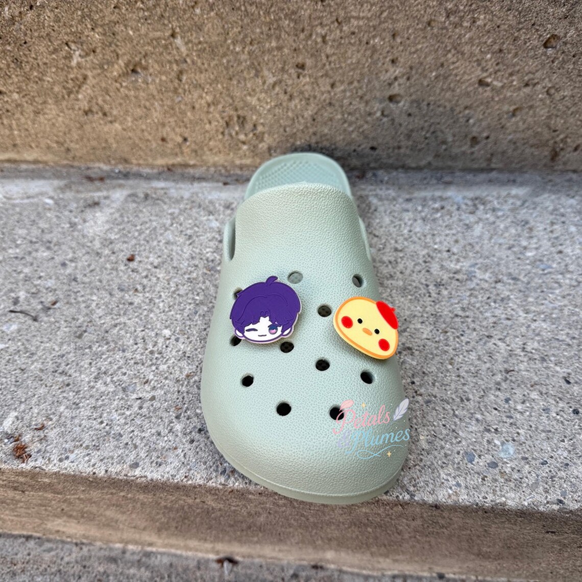 Love and Deepspace Crocs Shoe Charms – Chibi Boys + Plushie Claw ...
