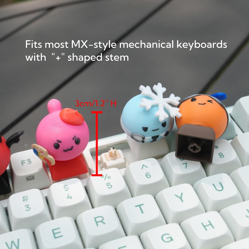 LADS Blobbu Keycap for Mechanical Keyboards | Love and Deepspace Fan ...