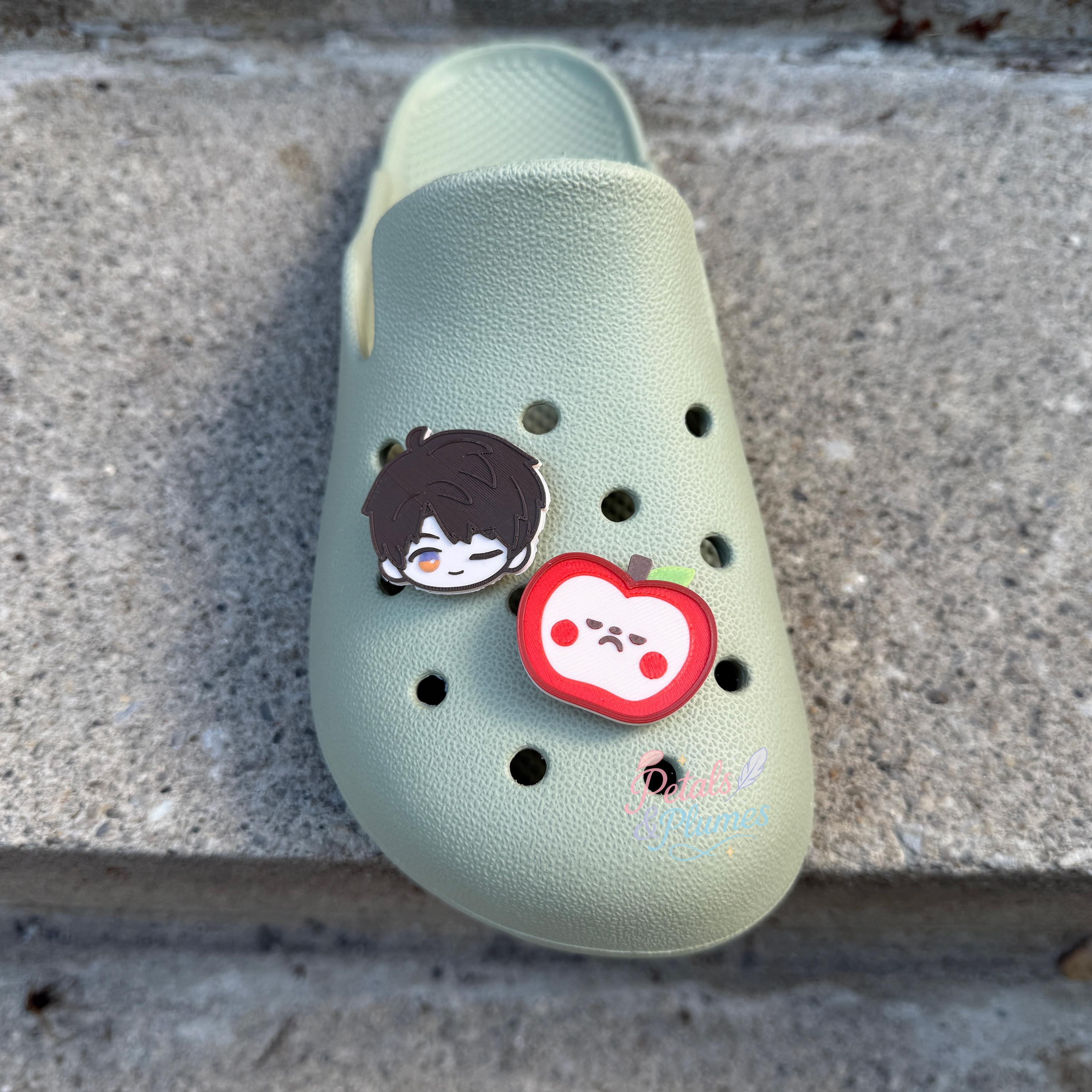 Love and Deepspace Crocs Shoe Charms – Chibi Boys + Plushie Claw ...