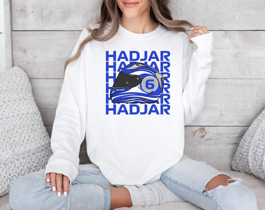 Isack Hadjar Racing Car Shirt Comfortable Motor Sport Apparel Perfect ...