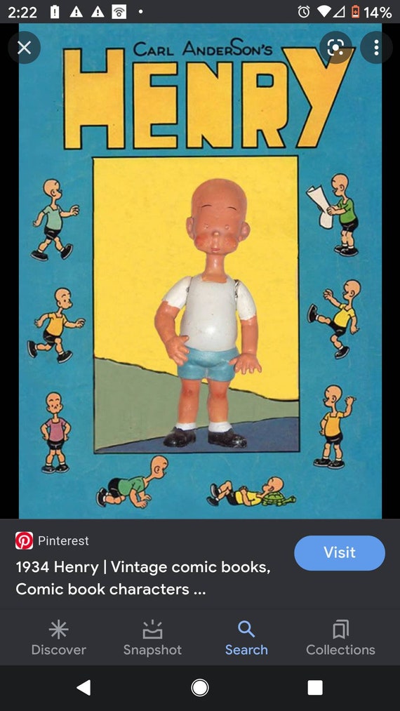 Henry Comic Books