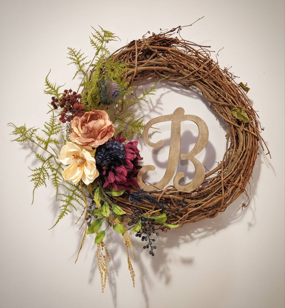 Custom Commemorative Keepsake Wedding Decor Wreath - Etsy