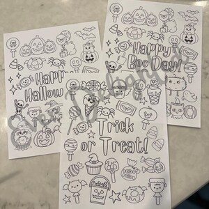 Coloring Page Halloween Themed, Printable Coloring Pages, Halloween ...
