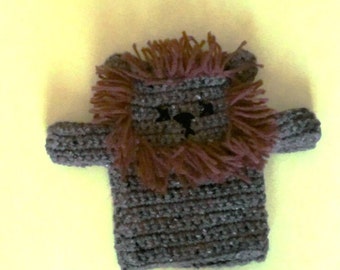 Cuddly Lion Hand Puppet Crochet Pattern PDF - Etsy