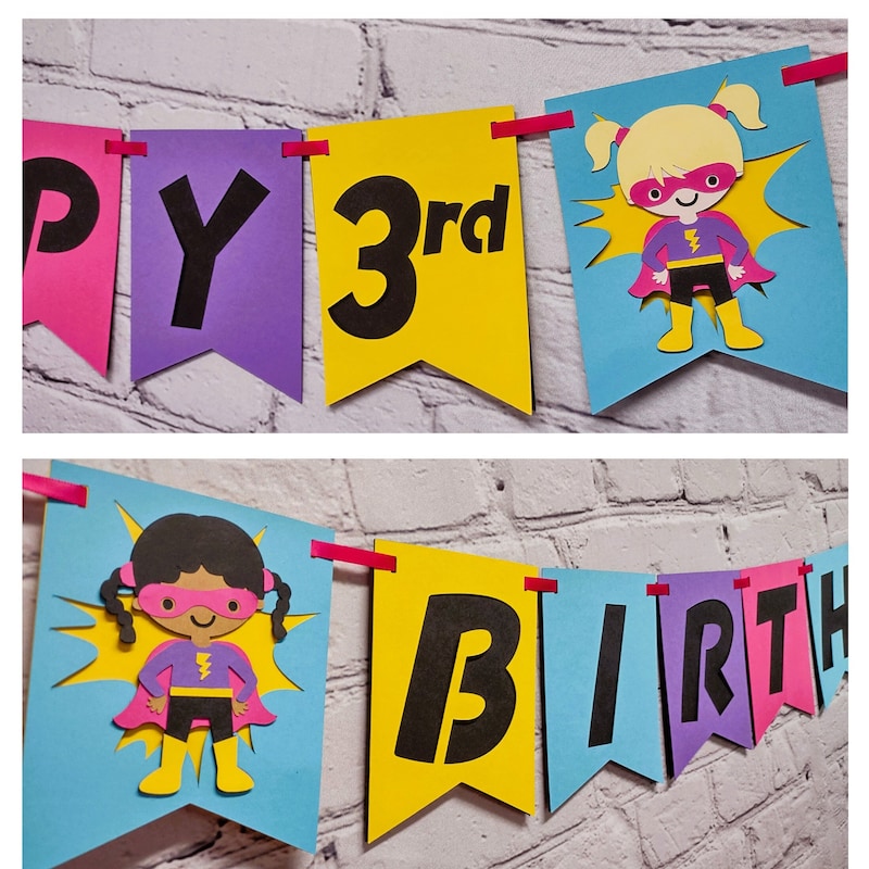 Superhero Letters - Etsy