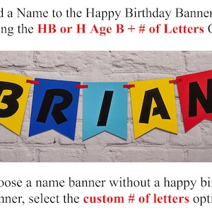 Superhero Birthday Banner Comic Book Party Decoration Personalize Age ...