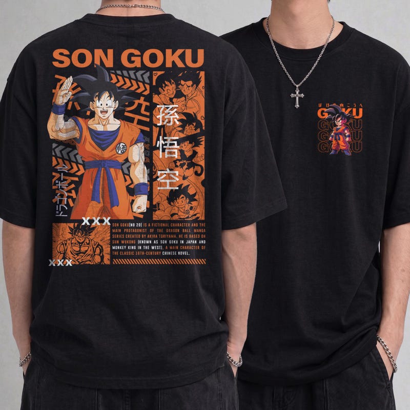 Goku Tshirt Design - Etsy