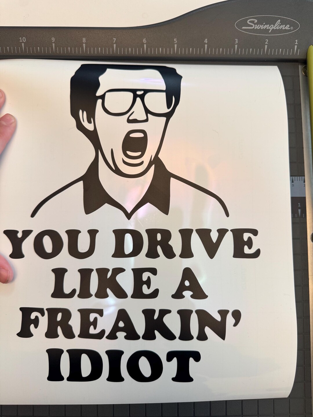 LARGE 9.5x11 Napoleon Dynamite Funny You Drive Like A Freakin Idiot ...