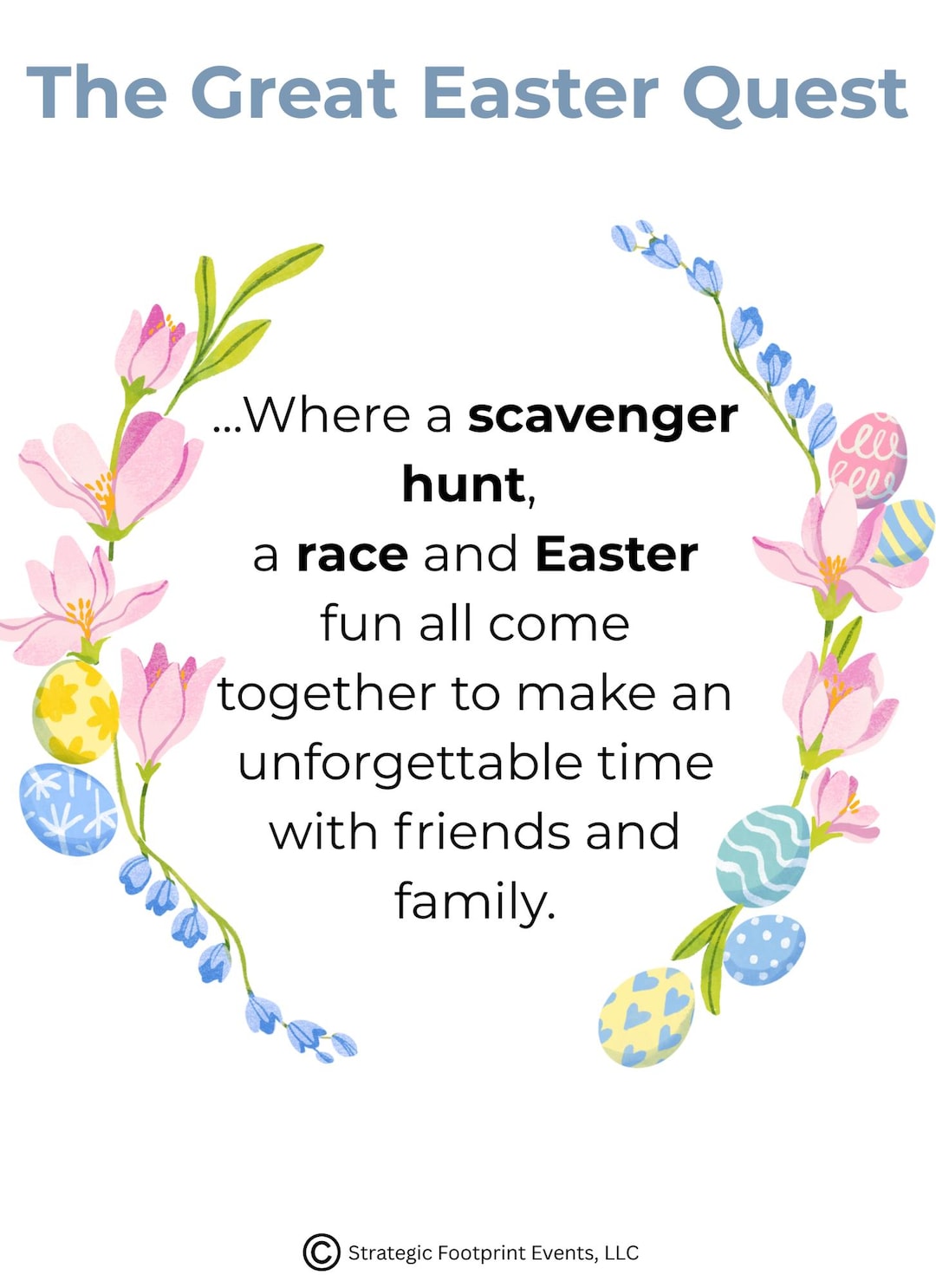 Easter Scavenger Hunt: Team-based Adventure (digital Download) - Etsy