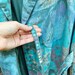 1980s Pastel Floral Cotton Robe / Duster - Etsy