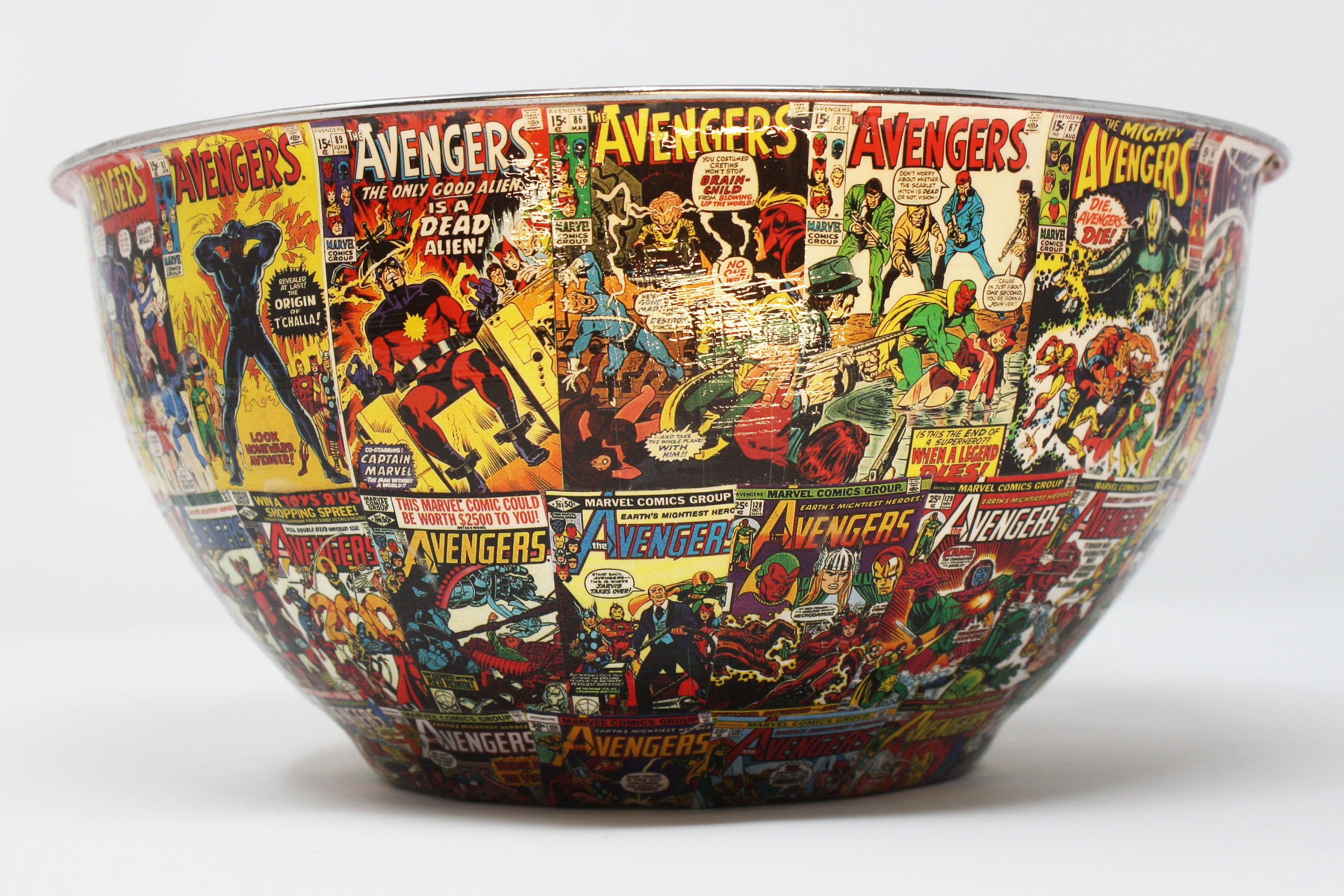Marvel's Avengers Comics Popcorn Bowl - Etsy