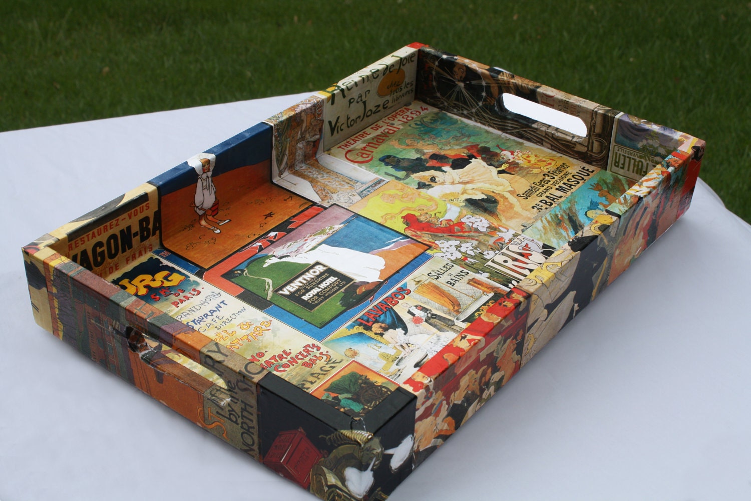 Belle Epoque Posters Tray - Etsy