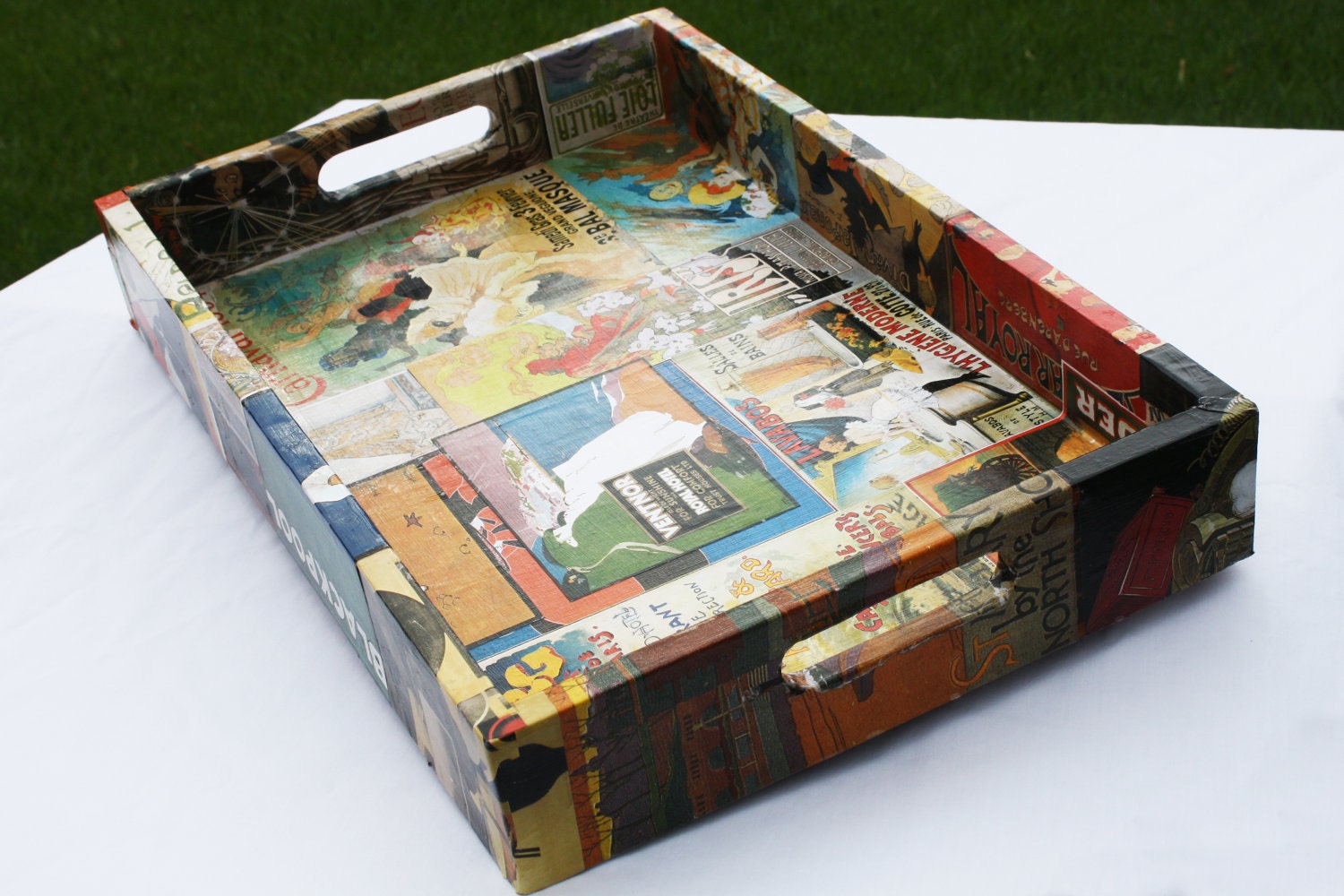 Belle Epoque Posters Tray - Etsy