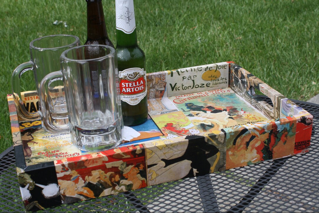 Belle Epoque Posters Tray - Etsy