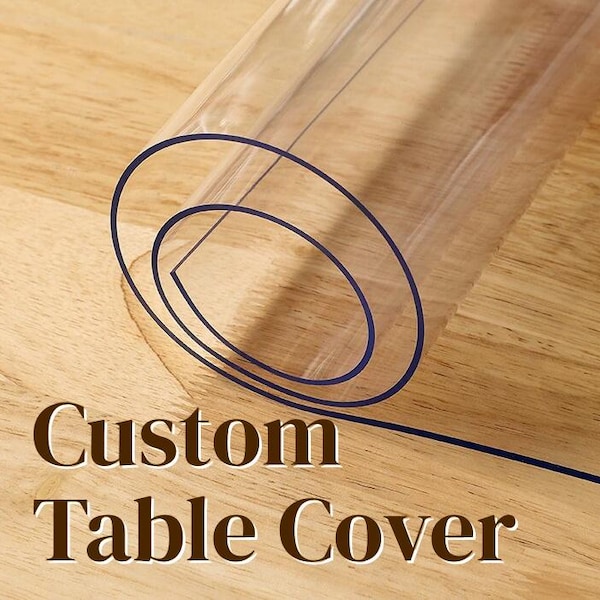 Custom Clear Table Protectors - Etsy