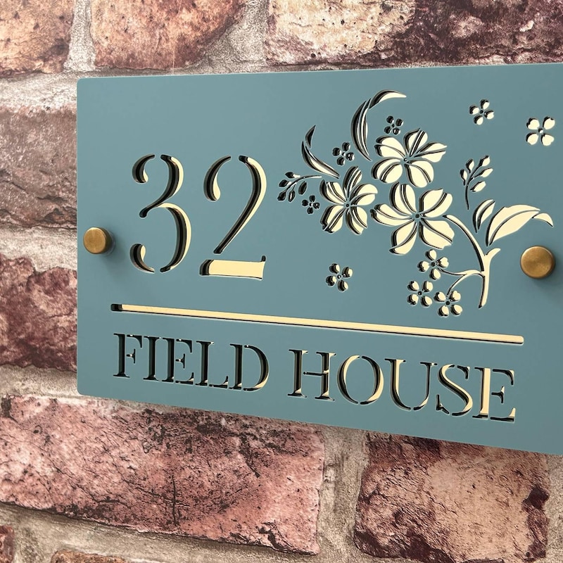 Unique Address Sign - Etsy