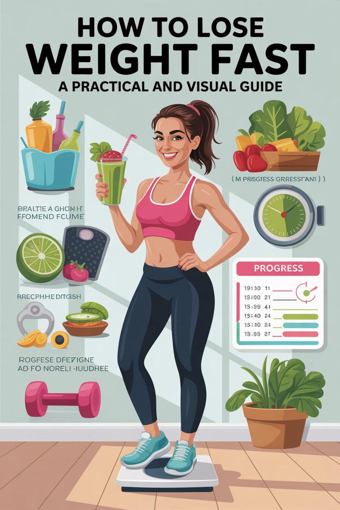 How to Lose Weight Fast — Practical & Visual Guide, Healthy Tips, Meal ...