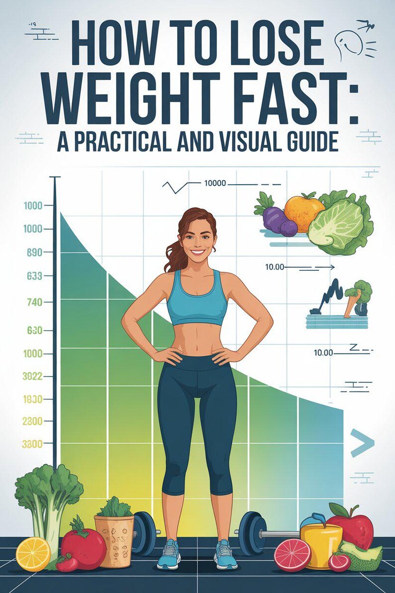 How to Lose Weight Fast — Practical & Visual Guide, Healthy Tips, Meal ...