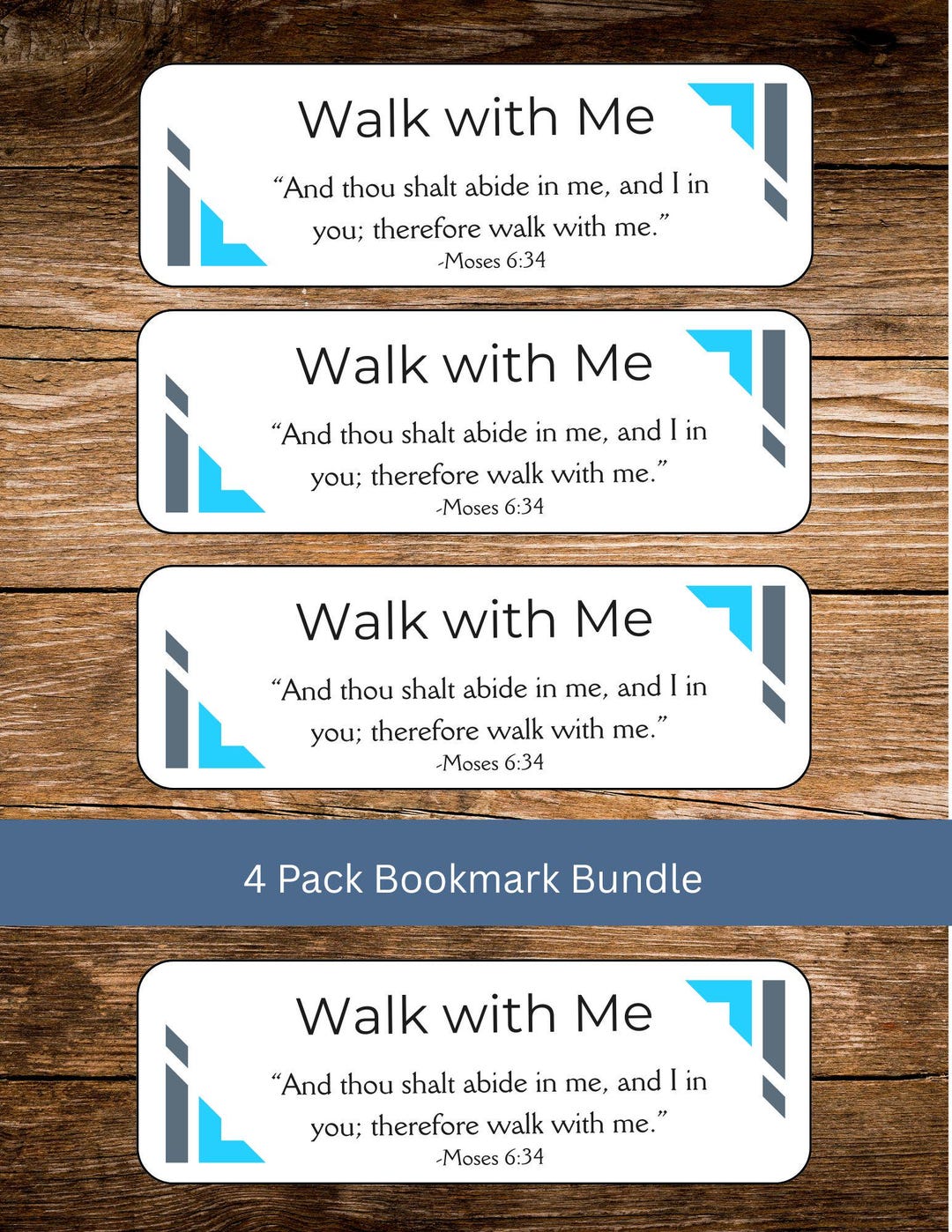 LDS Young Men 2026 Theme Bookmarks | Moses 6:34 (PDF Printable) - Etsy