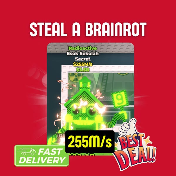 Steal a Brainrot Brainrots for Sale - Etsy UK