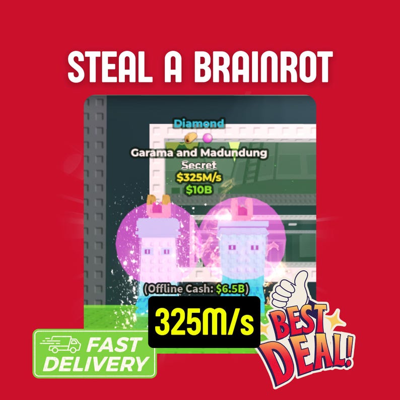 325m/s | Diamond Garama and Madundung | SECRET - Steal a Brainrot / SAB ...