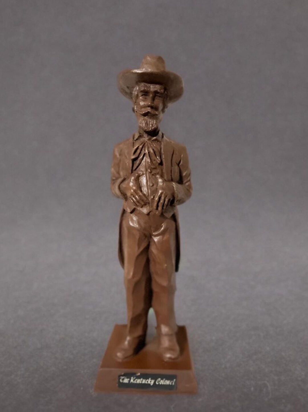 KY Colonel Wooden Figurine - Etsy