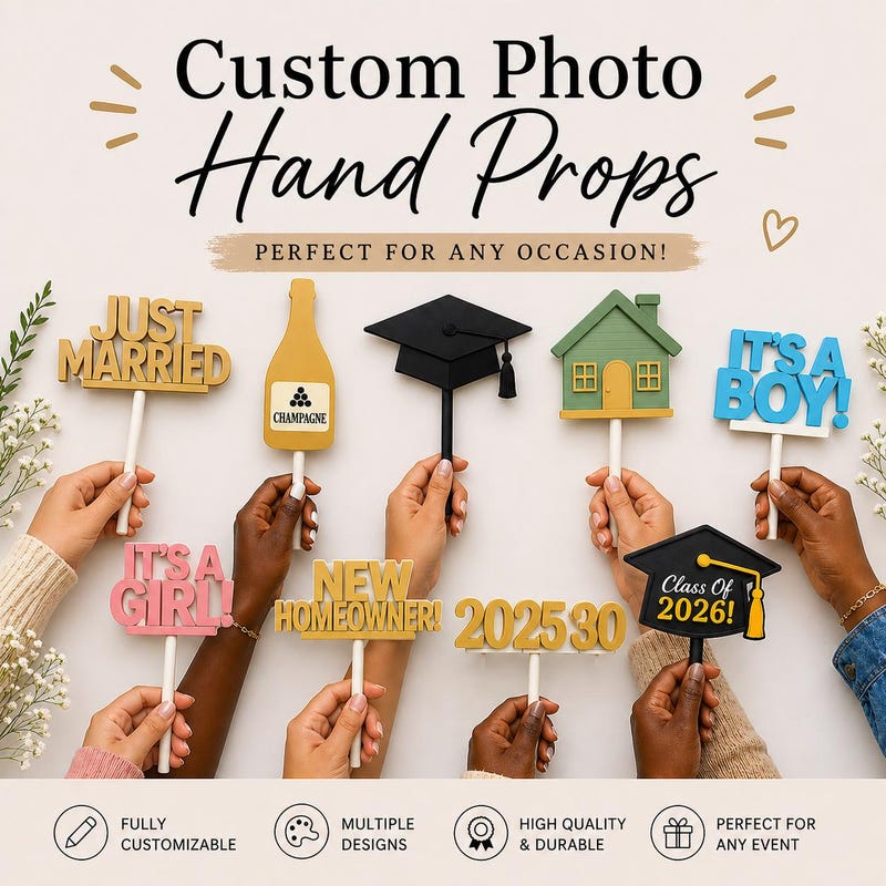 Custom Handheld Signs - Etsy