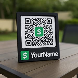 Customizable QR Code Stand - Etsy
