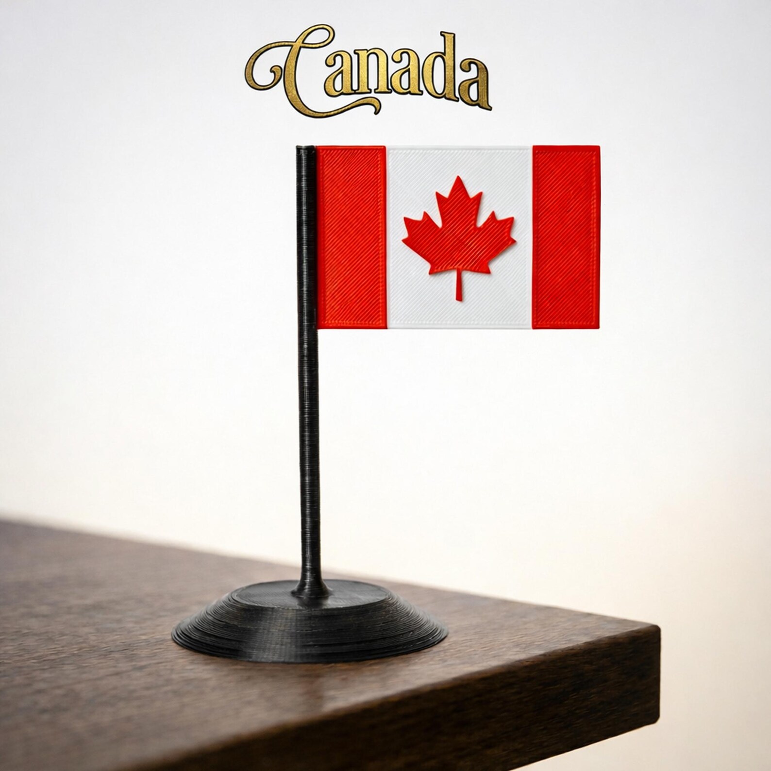 Desktop Flag Decor, Custom Country Flag, 3D Printed Desk Flag, Office ...