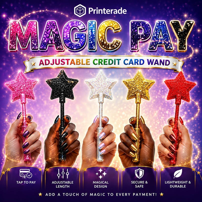 Wand for Debit Card - Etsy