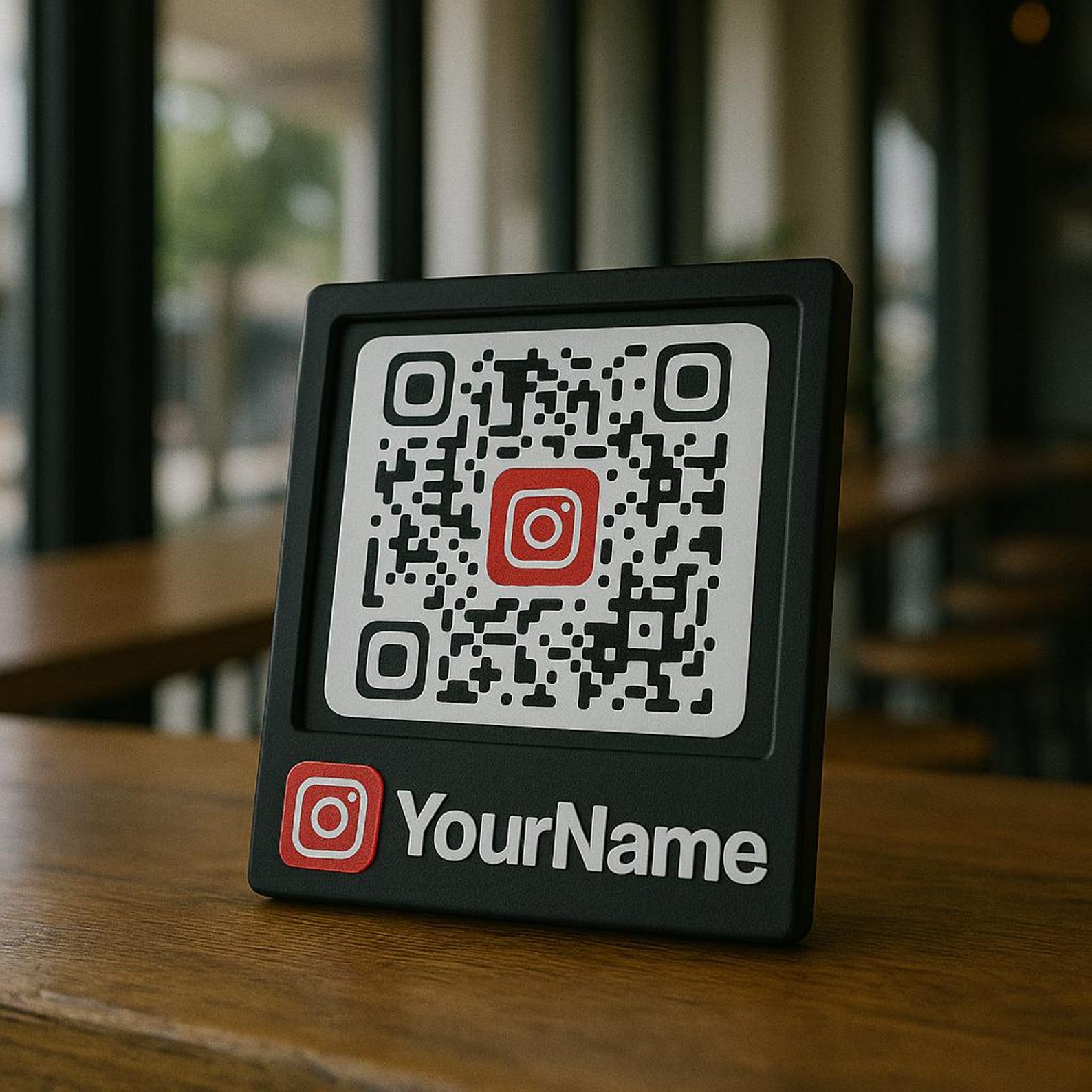 Customizable QR Code Stand - Etsy