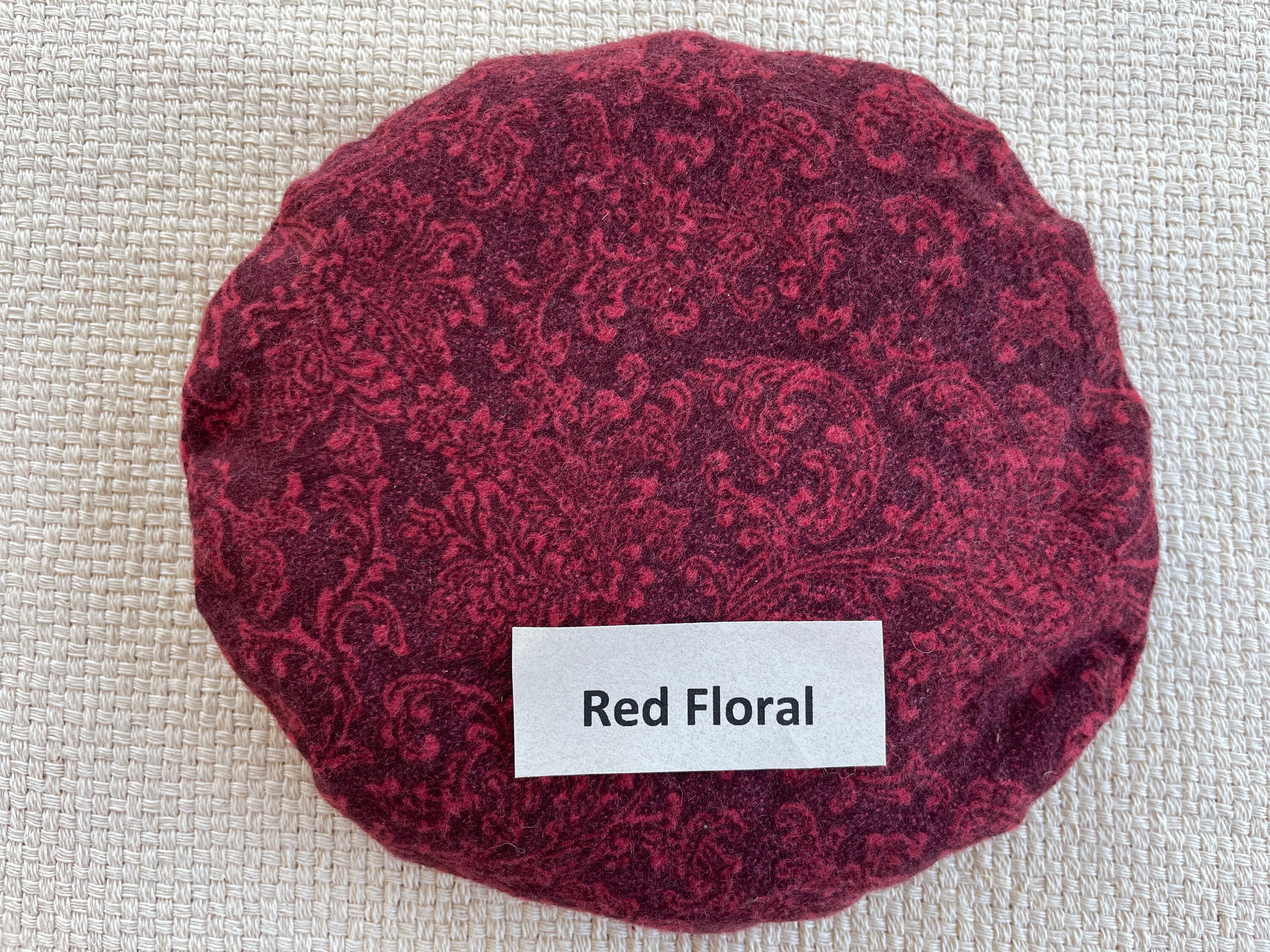 Microwavable Round Grain-filled Natural Heating Pad With - Etsy