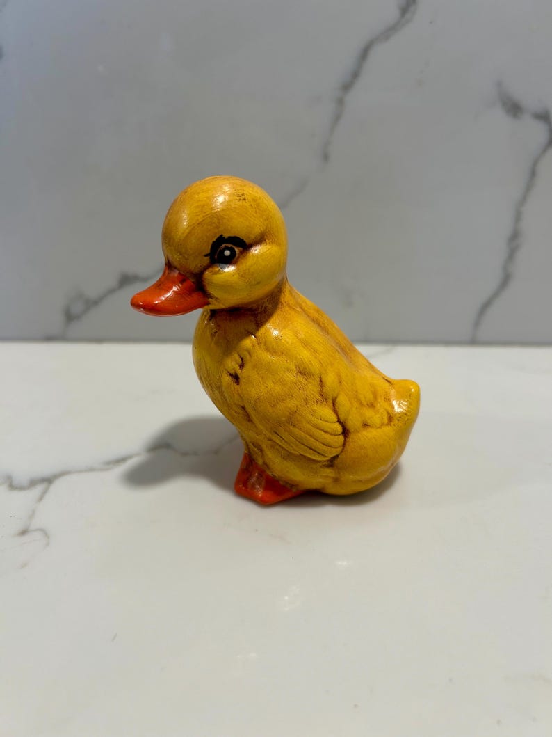 Vintage Duck Ceramic Figurine - Etsy