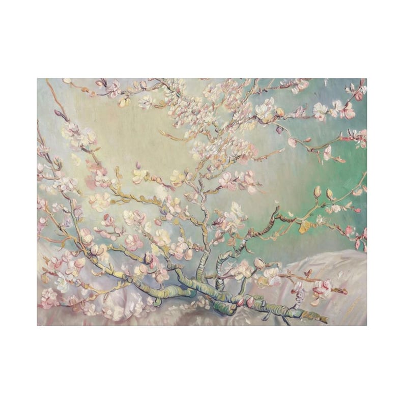 Almond Blossom Van Gogh Wall Art Print Variant - Etsy