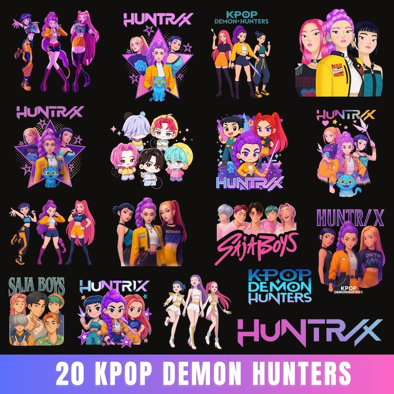 Huntrix Images - Etsy