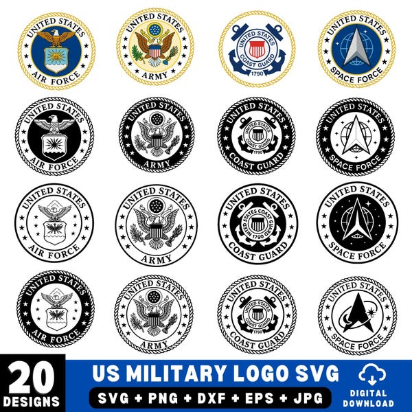 Logos for Us Military - Etsy