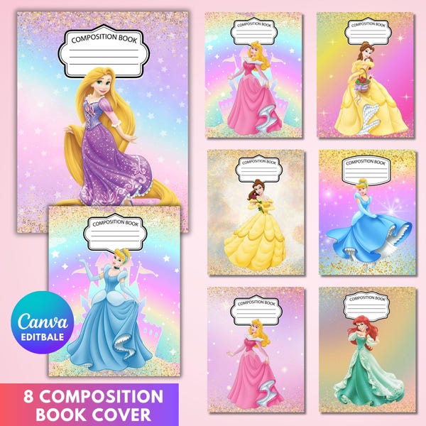 Princess Book - Etsy