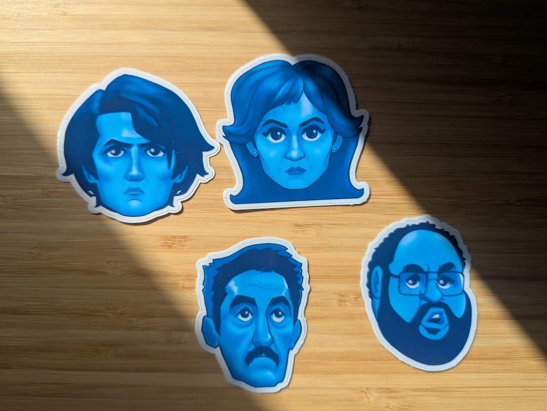 MDR Team – Portrait Sticker Set | Laminated Vinyl Waterproof | Inspired ...